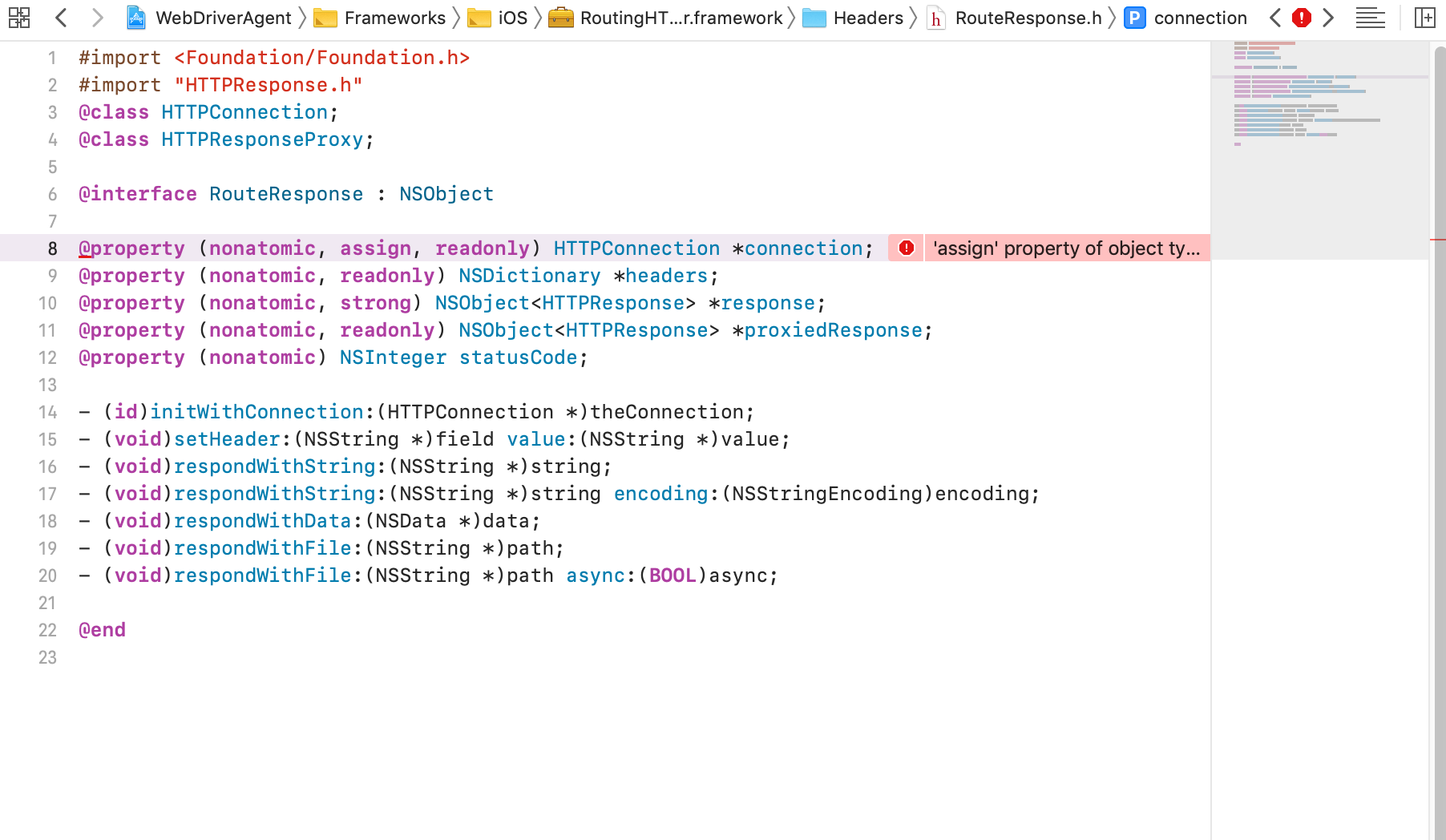 WebDriverAgent failed to build: Assign property / Could not build RoutingHTTPServer · Issue ...