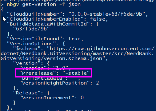 How to set version property from CLI? · Issue #907 · dotnet/Nerdbank.GitVersioning · GitHub
