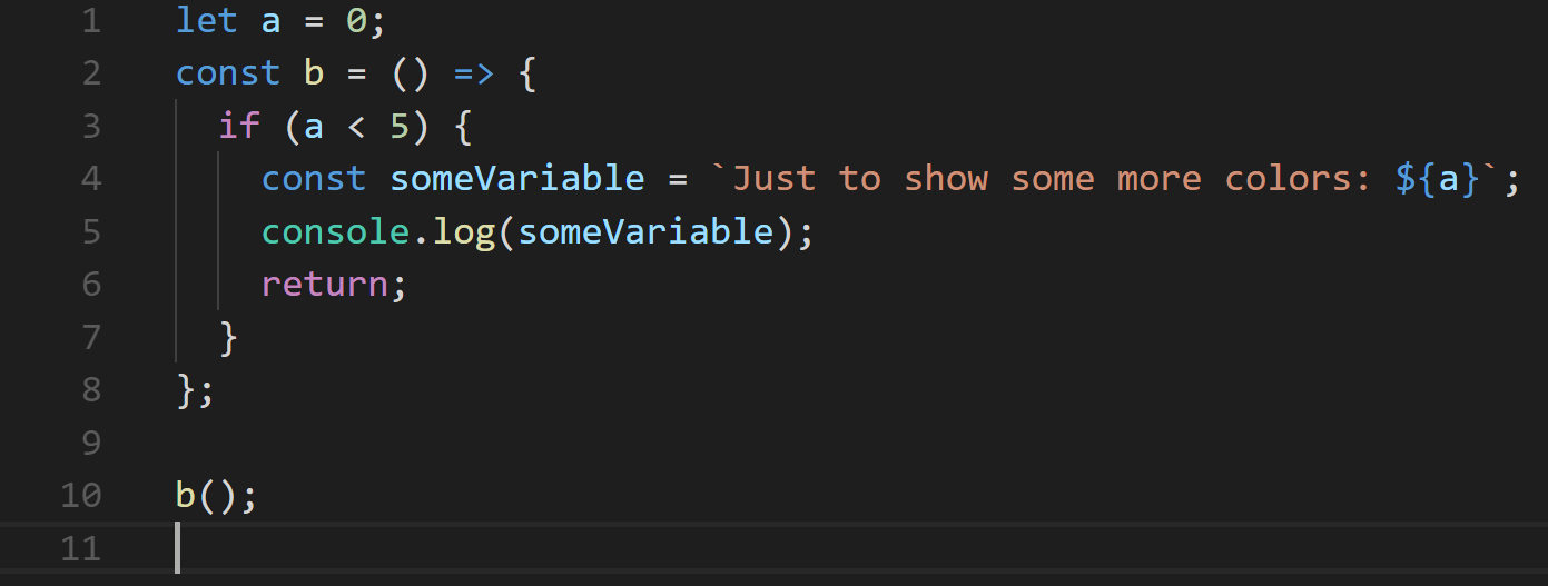TypeScript Syntax Highlighting breaks when using ++ inside an if statement · Issue #36436 ...