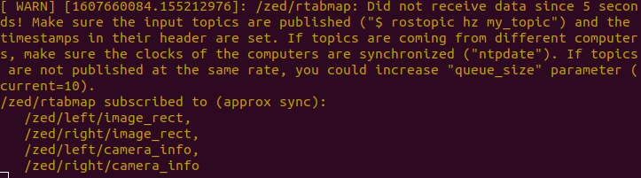 [Question] How to export stereo images using rtabmap with zed-ros-wrapper? · Issue #651 ...