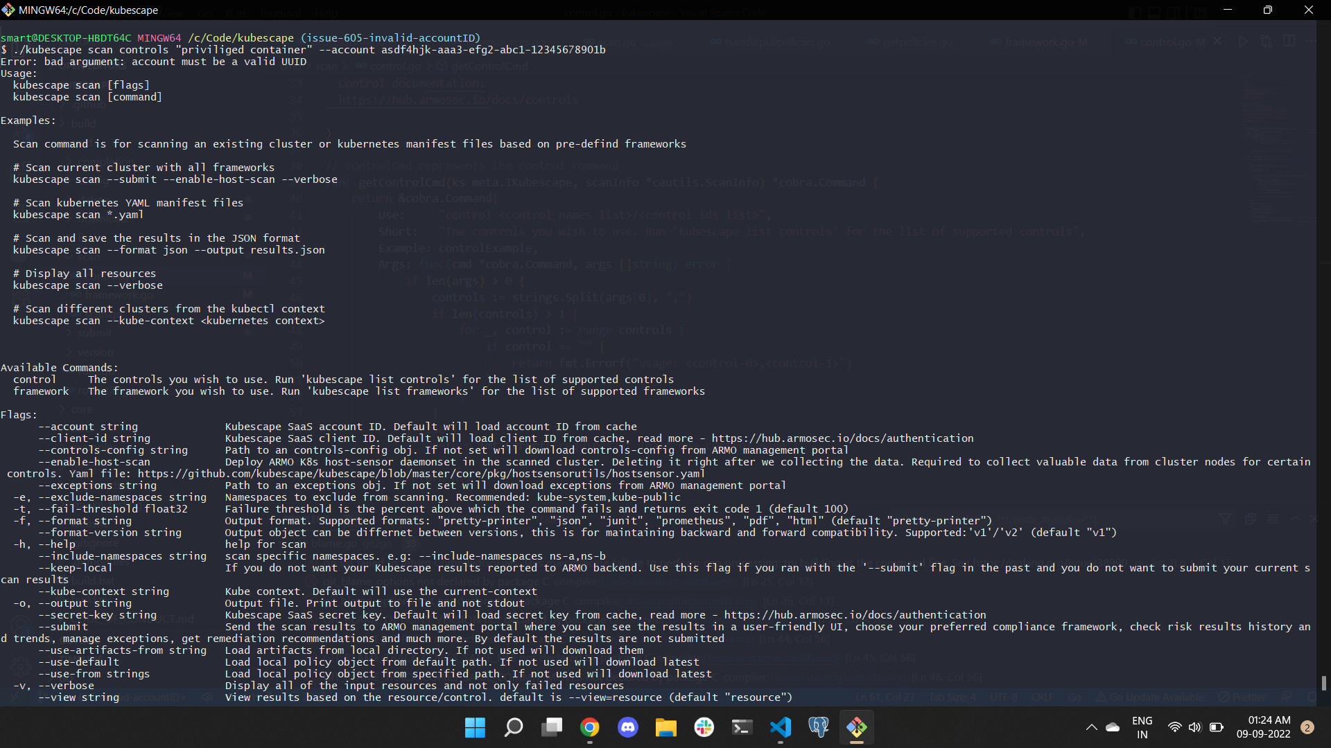 add flag validation for --account-id (#605) by anubhav06 · Pull Request ...