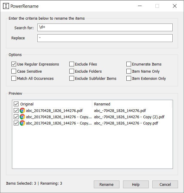 PowerRename - Unexpected RegEx replace result. · Issue #646 · microsoft/PowerToys · GitHub