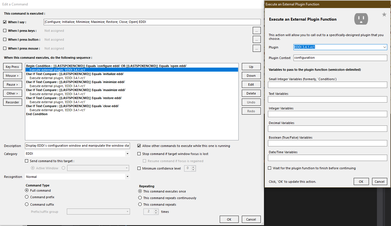 When VoiceAttack is running, I can't change settings in the EDDI panel. · Issue #1350 · EDCD ...