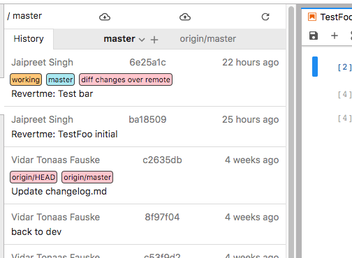Visual diff UX and user stories · Issue #317 · jupyterlab/jupyterlab-git · GitHub