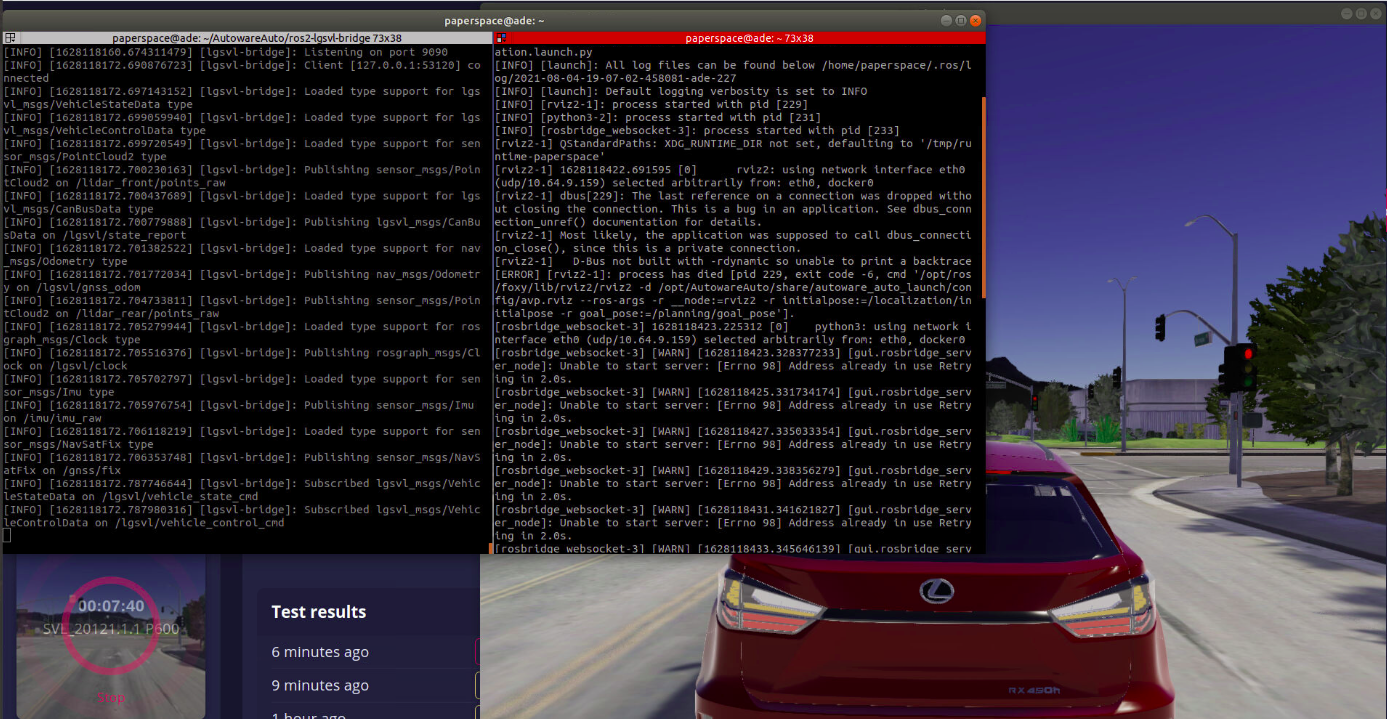 Simulator and Rviz2 cannot run alongside on new Release? · Issue #1662 · lgsvl/simulator · GitHub