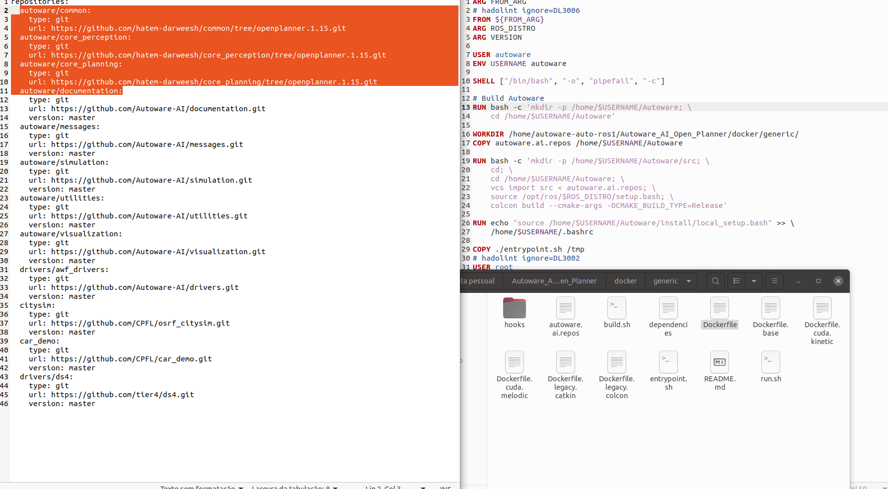 Using Autoware Docker Containers without Source Code Included · Issue #791 · autowarefoundation ...