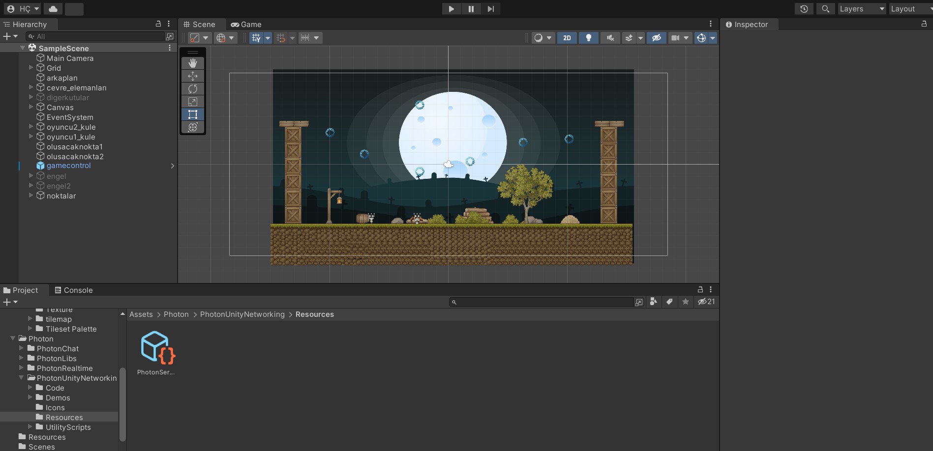 GitHub - HuseyinnCakir/TowerWarsMultiplayer2D: Tower Wars Multiplayer Prototype Game