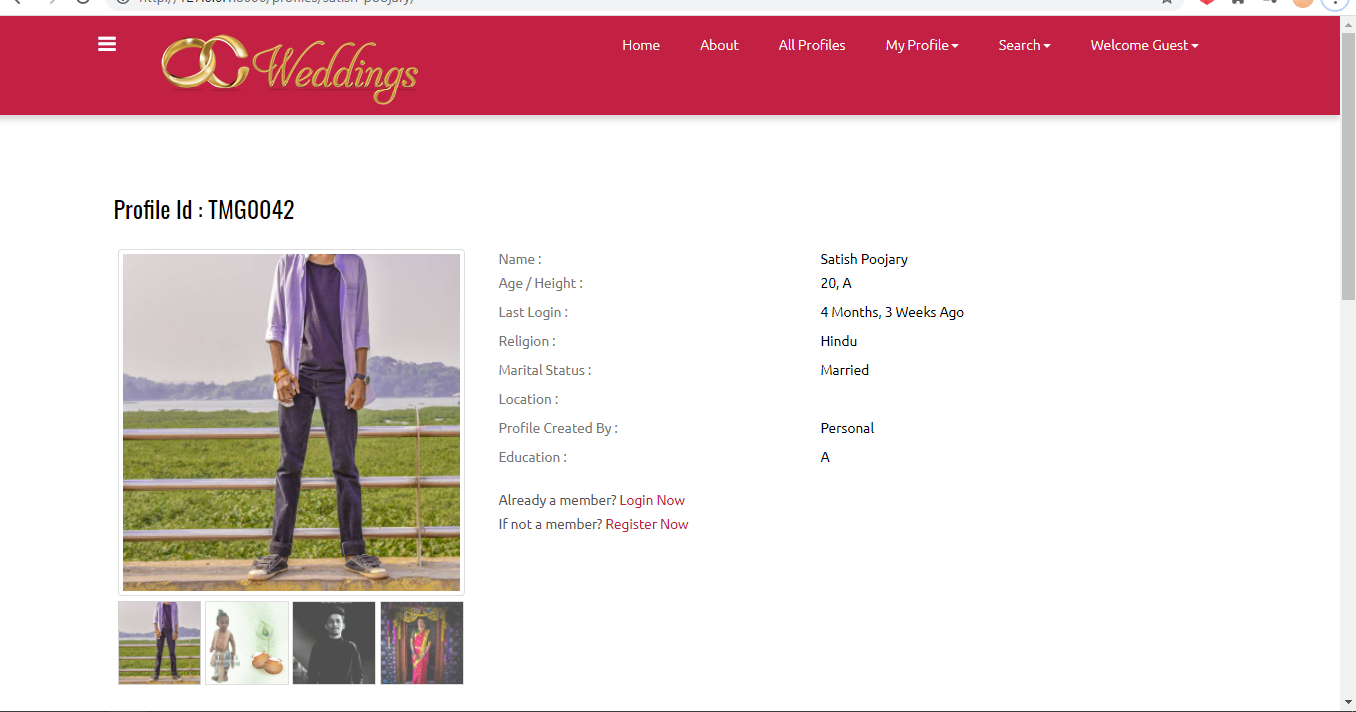 GitHub - pradeepo7/matrimoy-site: This is a matrimony site devloped by ...