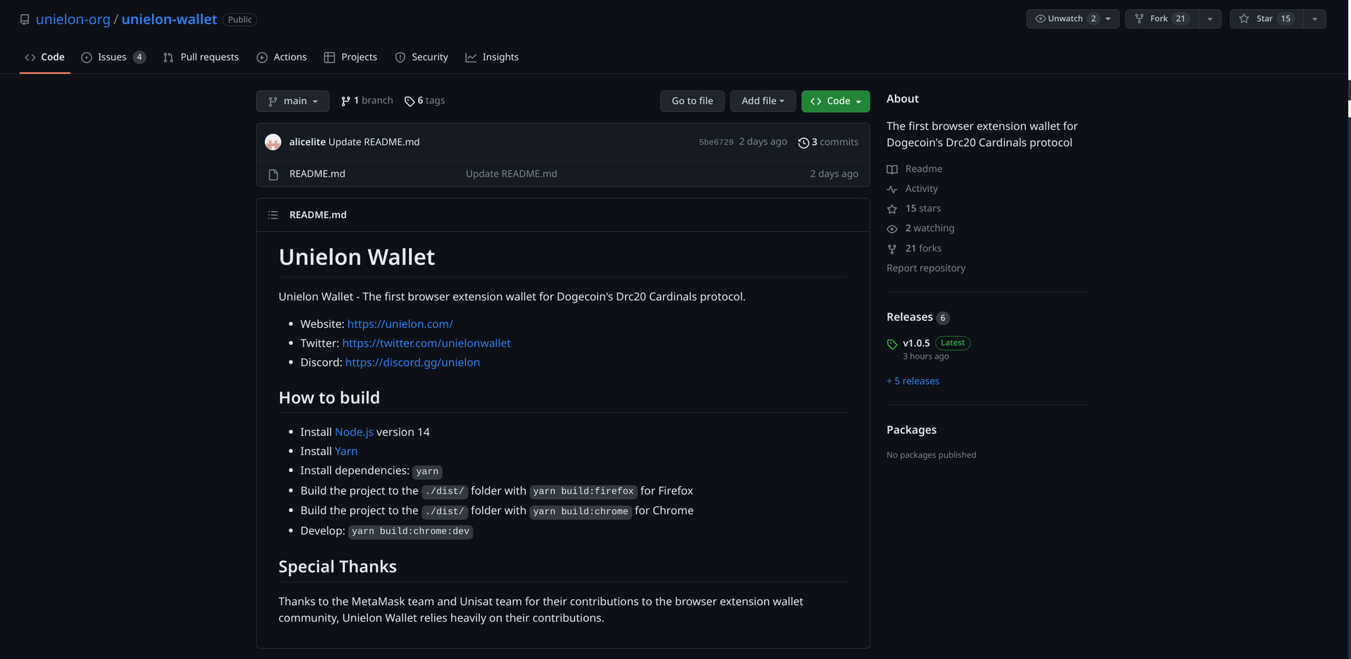 GitHub - tatlilimon/Scam-project-report--unielon-wallet: testing