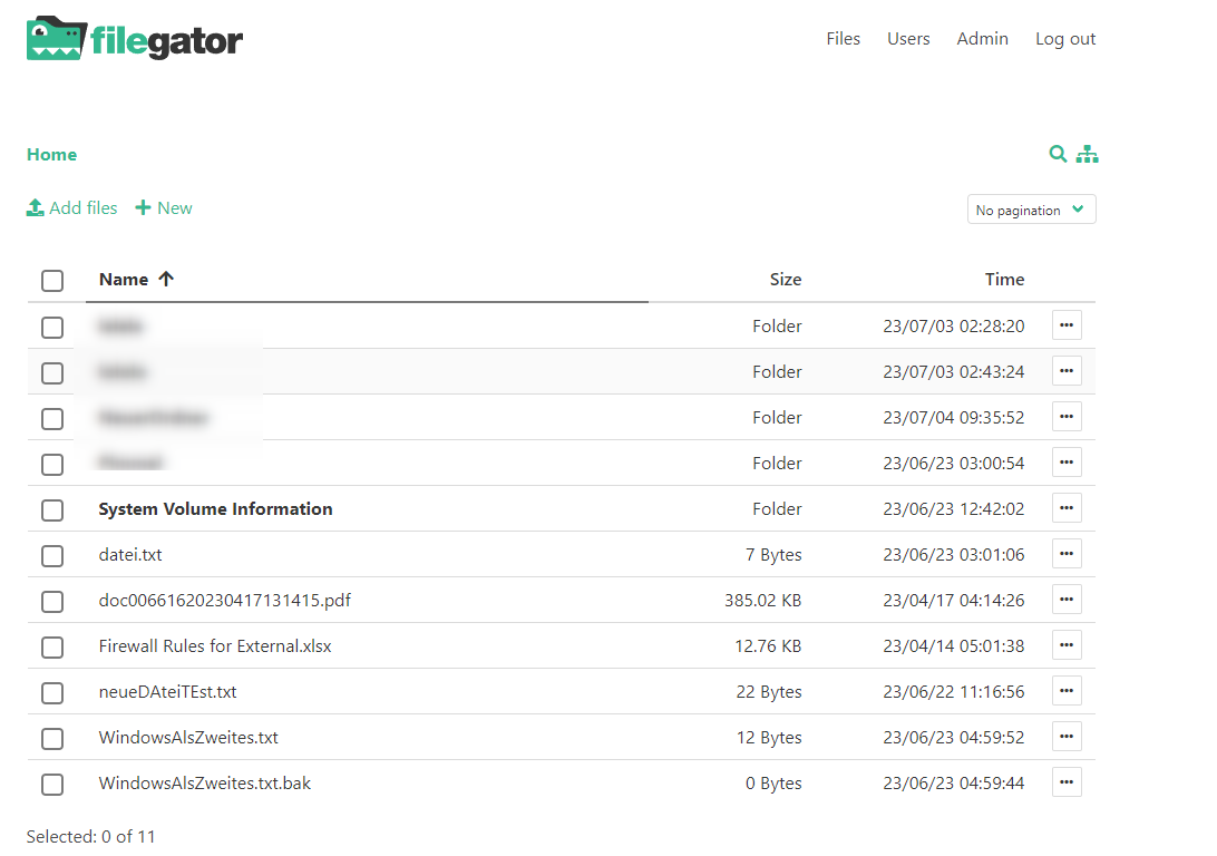 Changing the /filegator/repository mount is not reflected in the webgui · Issue #406 · filegator ...
