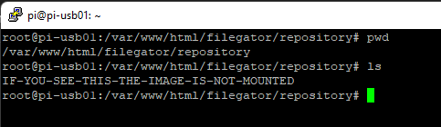 Changing the /filegator/repository mount is not reflected in the webgui · Issue #406 · filegator ...