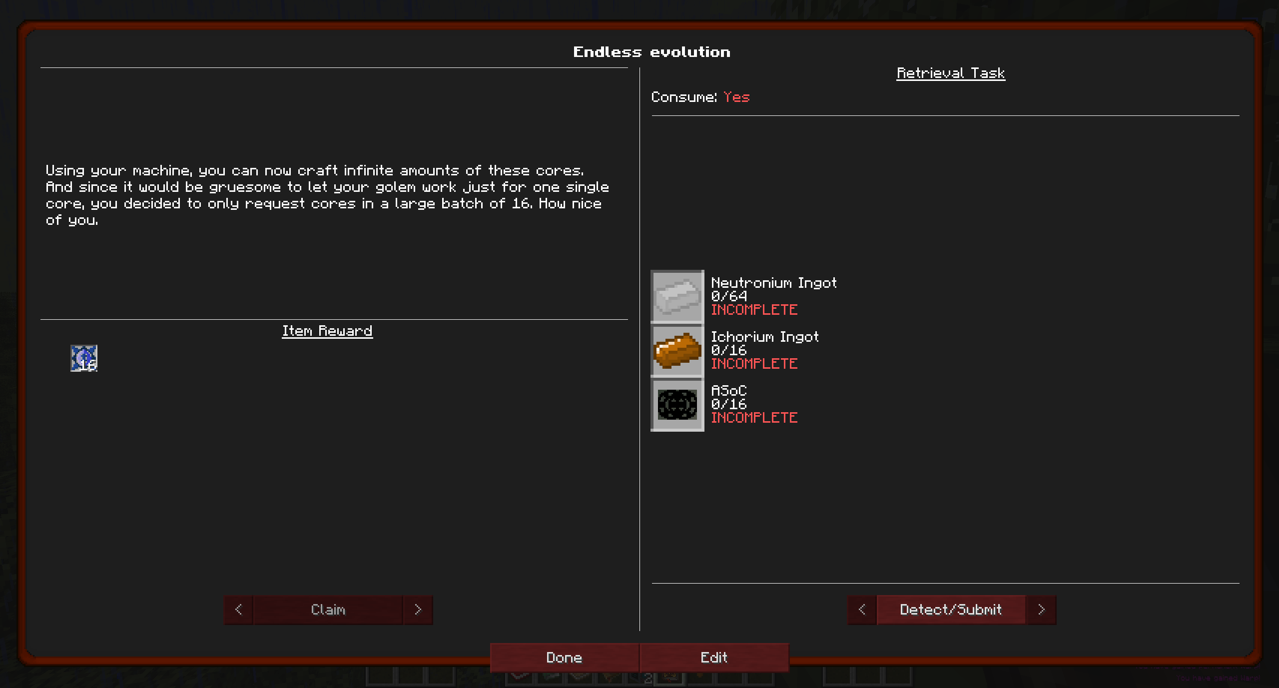 endless evolution nerf · Issue #4584 · GTNewHorizons/GT-New-Horizons-Modpack · GitHub
