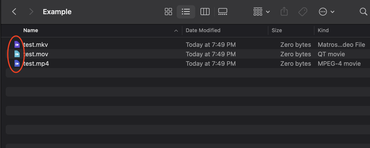 File icons showing as blank page after making IINA default application · Issue #4030 · iina/iina ...