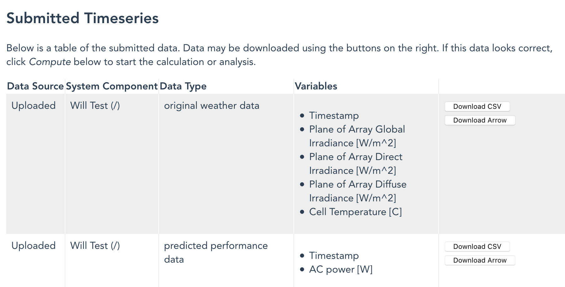 compare use case feedback · Issue #180 · SolarPerformanceInsight/solarperformanceinsight · GitHub