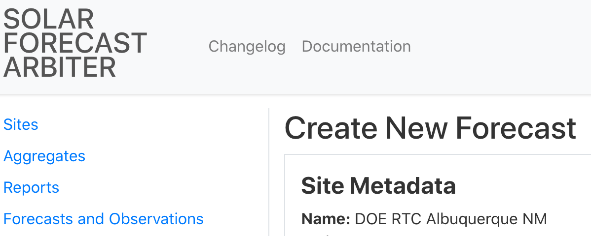 inconsistent "create new..." formatting · Issue #301 · SolarArbiter/solarforecastarbiter ...