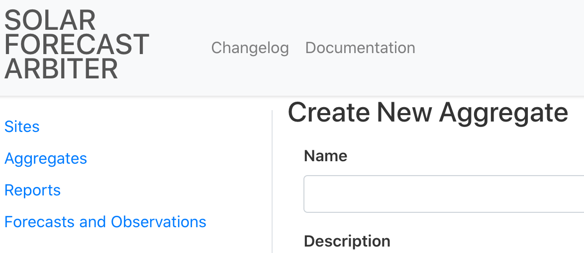 inconsistent "create new..." formatting · Issue #301 · SolarArbiter/solarforecastarbiter ...