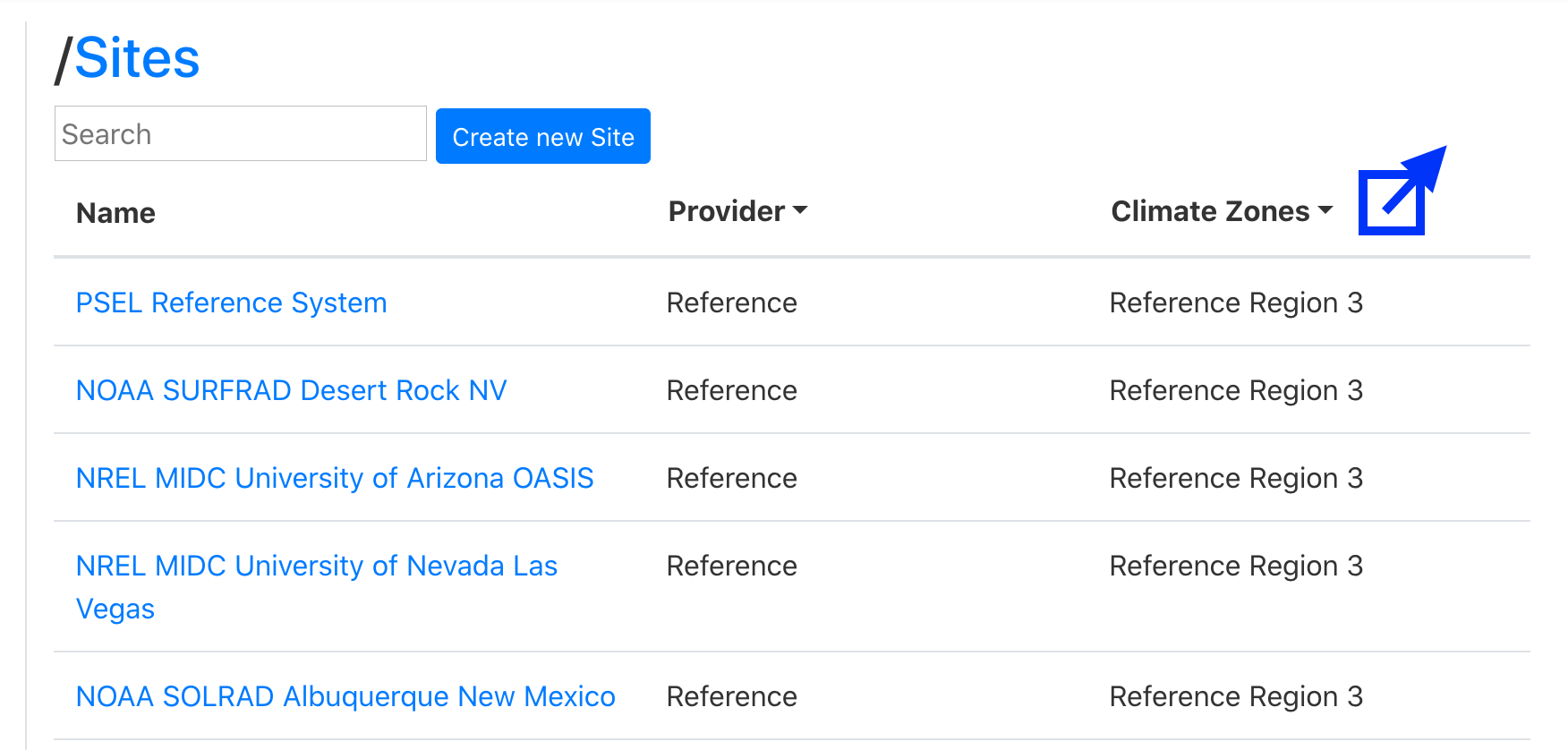 add link to climate zones page · Issue #321 · SolarArbiter/solarforecastarbiter-dashboard · GitHub