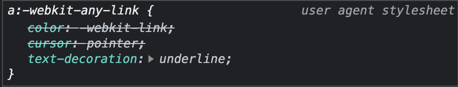 [BUG] Link underlined when textDecoration "none" and href defined · Issue #64 · TiendaNube ...