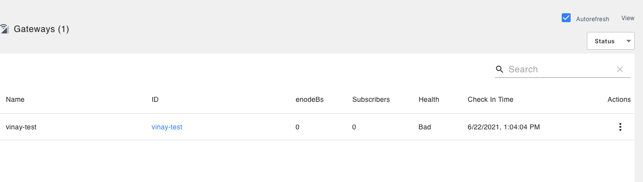 [NMS] AGW health status incorrectly shows as 'BAD' in NMS GUI · Issue ...
