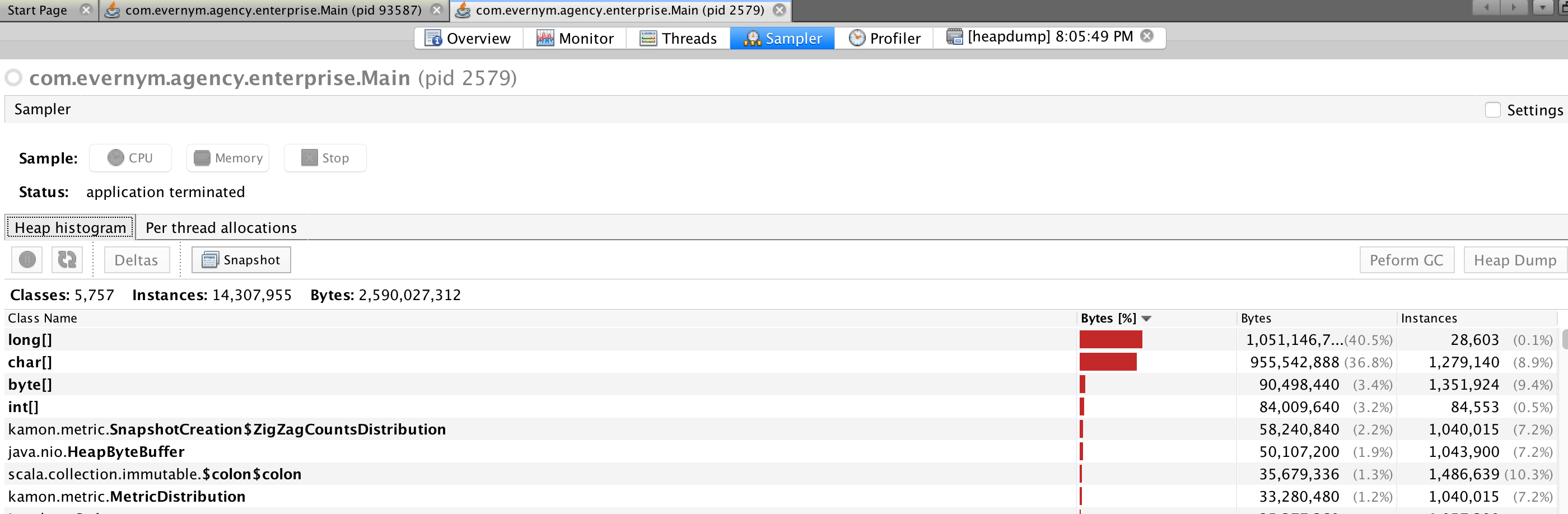 Getting memory leak, adding snapshot of our analysis · Issue #746 ...