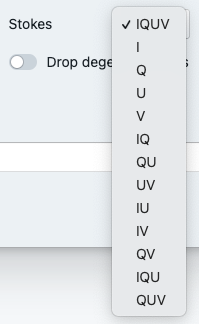 Change stokes multiple selection design in save image · Issue #1607 · CARTAvis/carta-frontend ...