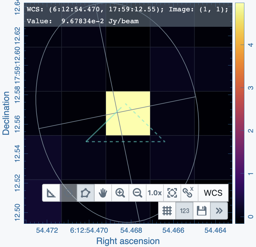 Line gap in the spatially matched selected region · Issue #1740 · CARTAvis/carta-frontend · GitHub