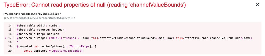 crash when opening PV generator · Issue #2052 · CARTAvis/carta-frontend · GitHub
