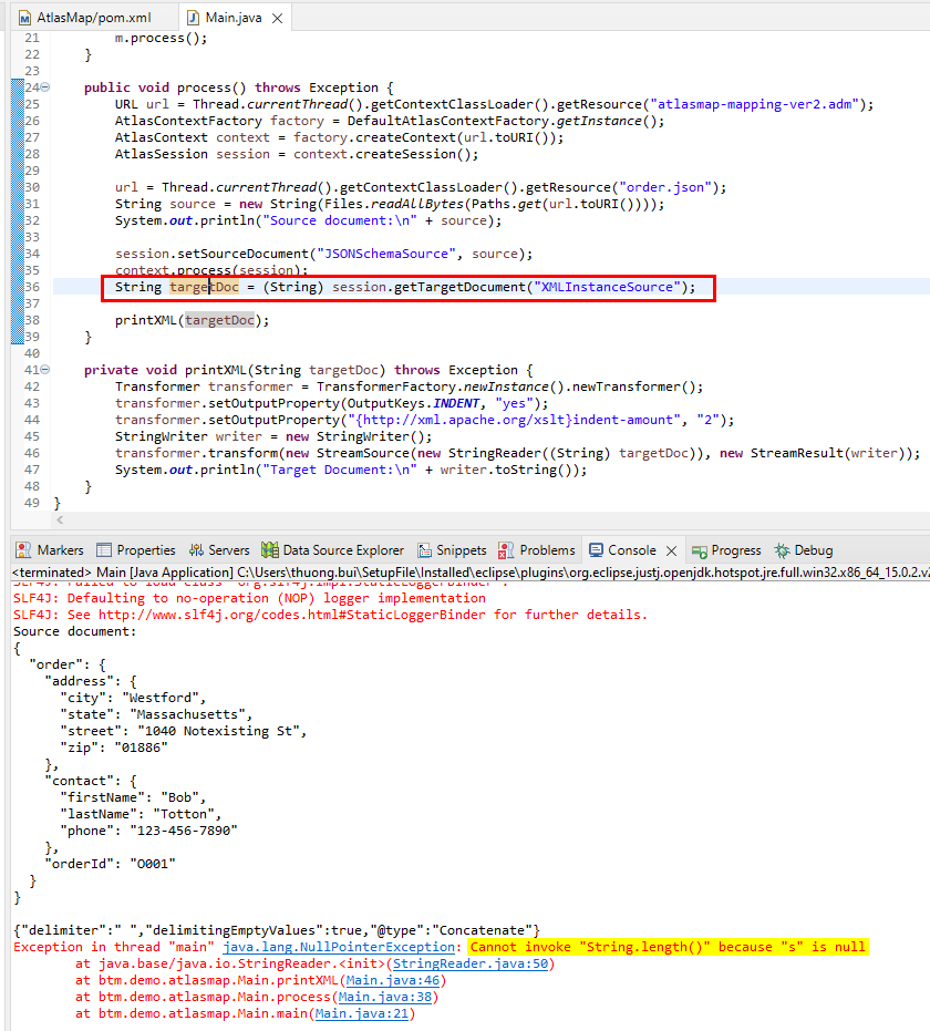 AtlasMap can't get target document from .adm file imported into java · atlasmap atlasmap ...