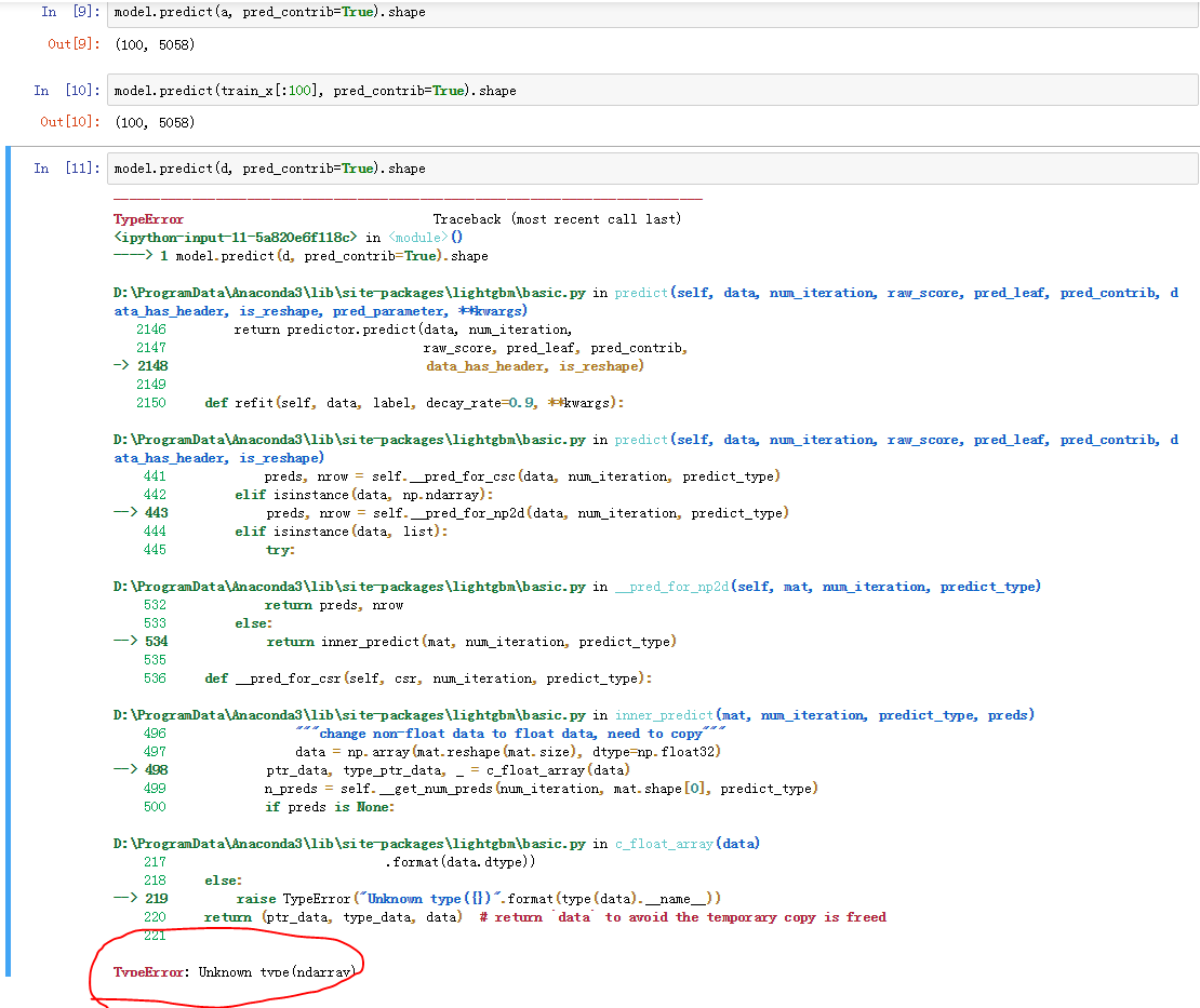 Lightgbm Error · Issue 289 · Shapshap · Github