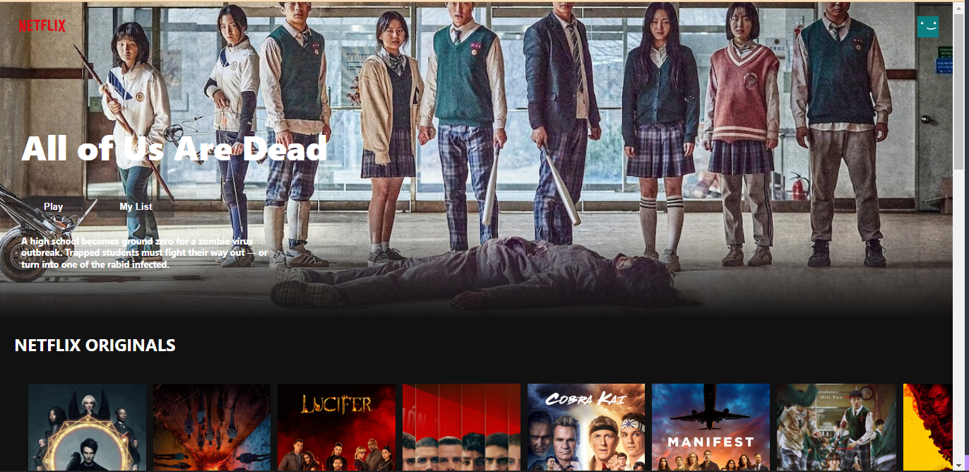 GitHub - zin25/Netflix_Clone