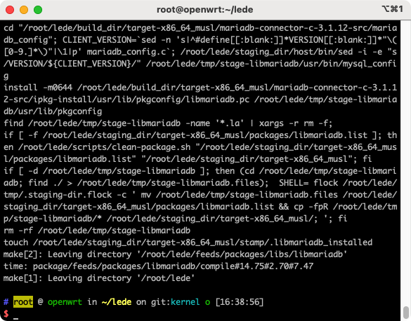 mariadb-connector-c-3.1.12-src 在线编译报错 · Issue #8065 · coolsnowwolf/lede ...