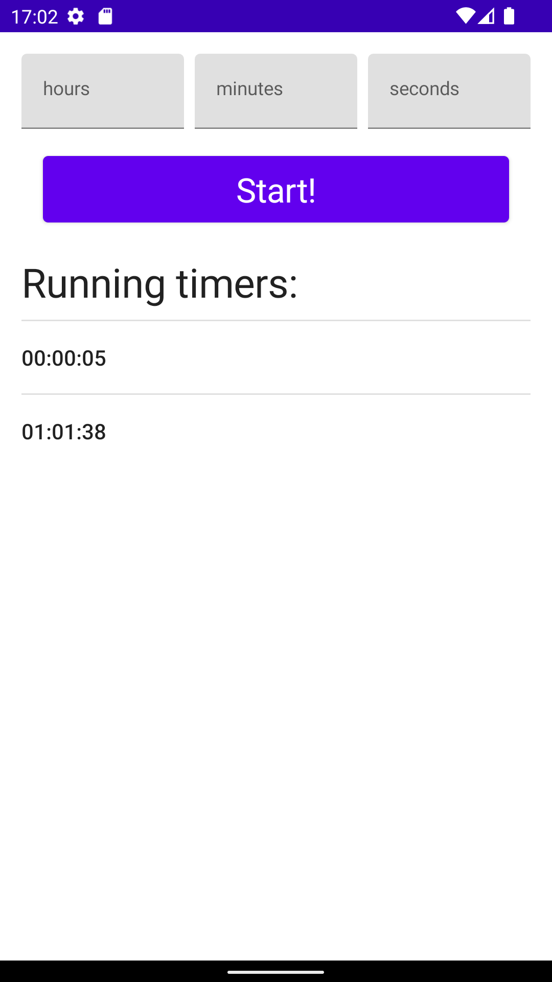 GitHub - tunaateskoc/TimerApp: It is a TimerApp which can start many ...
