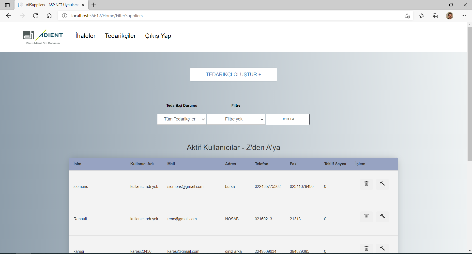 GitHub - berksogukpinar/ASP.NET-Tender-System