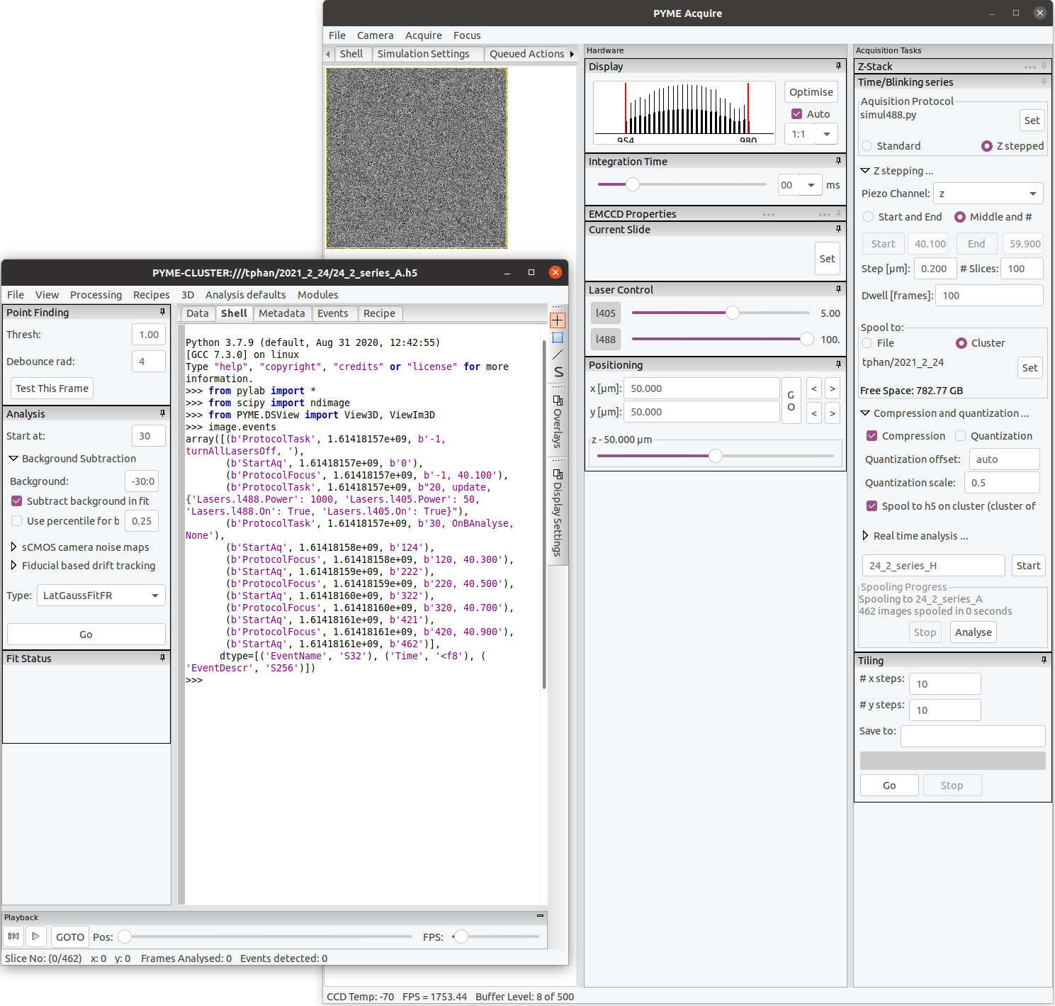 dh5view saving events in wrong format when saving to h5 (or h5 events loading has regressed ...
