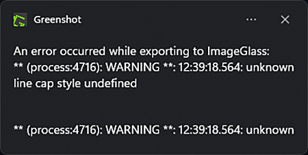 Problem with sending and opening screenshot in the external application. · Issue #488 ...