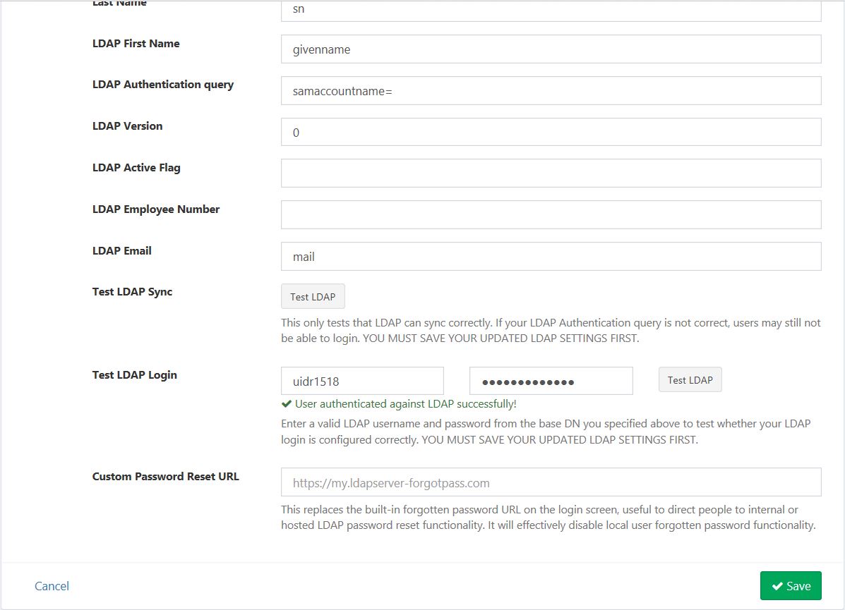 Ldap Test Login Works For All Users Except Users With A Upn As Their Username · Issue 6293