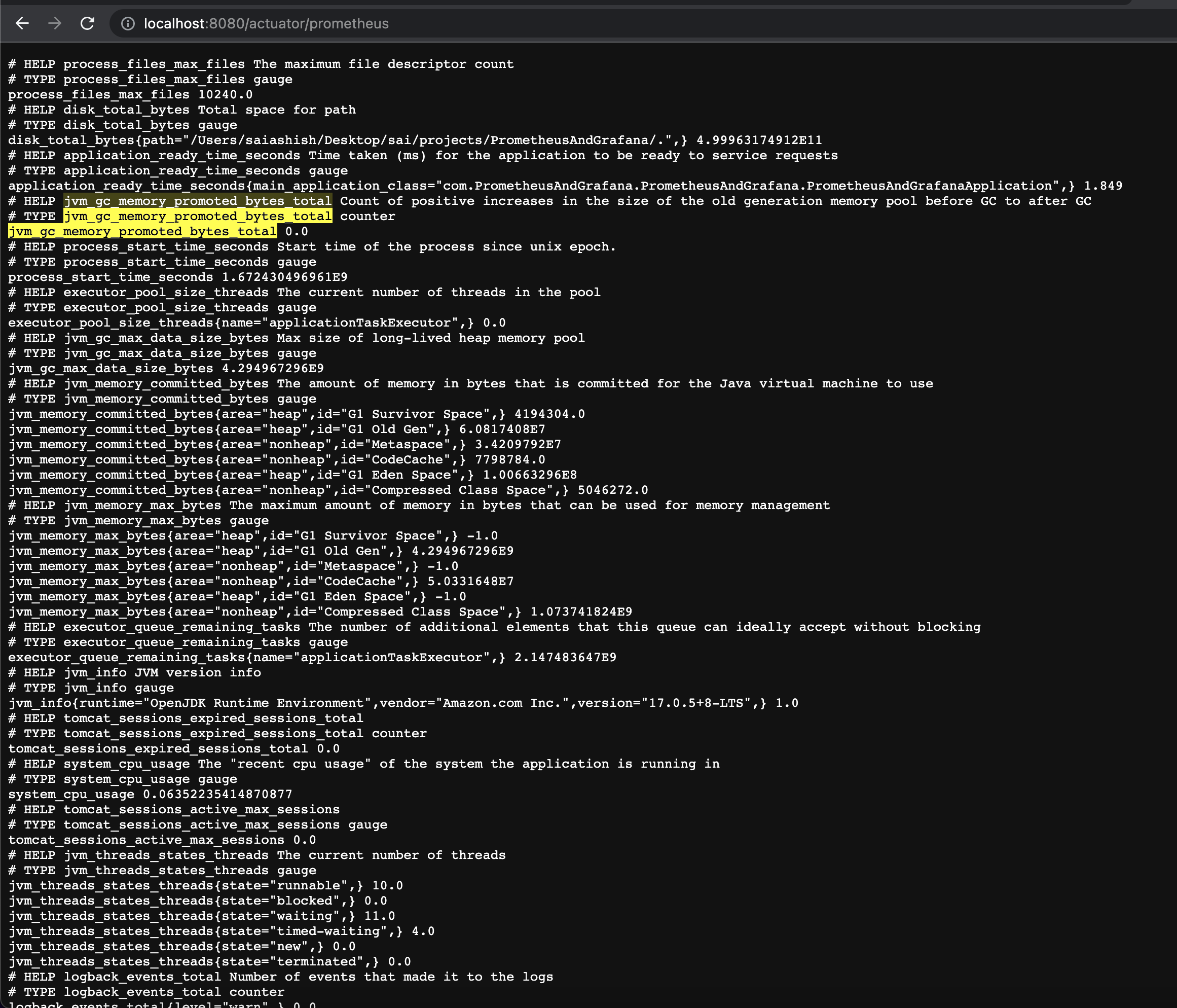 Github Saiashish9spring Boot Monitoring Microservice With Prometheus Micrometer And Grafana