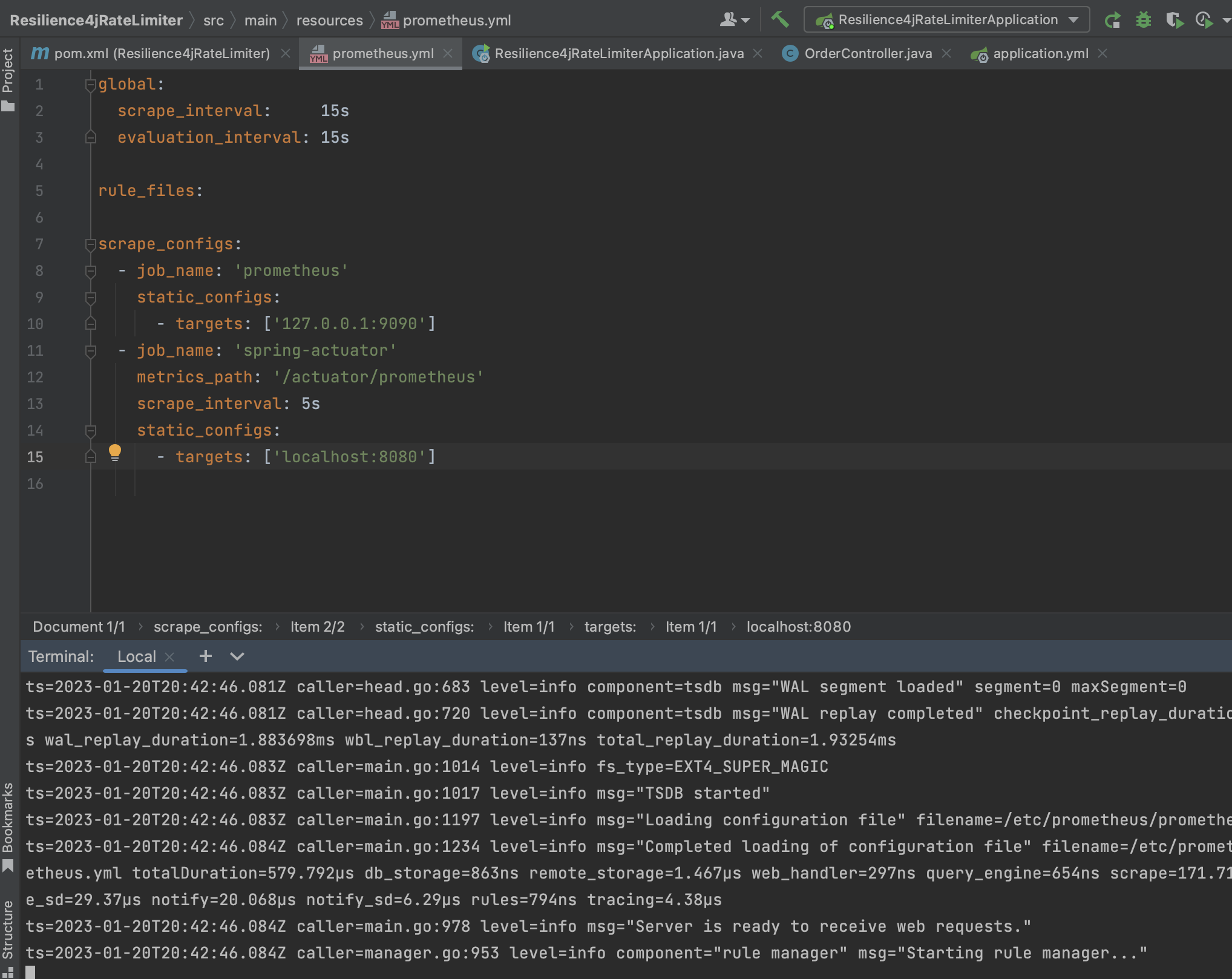 GitHub - SaiAshish9/Spring-Boot-Resilience4J-Ratelimiter-Vs-Throttling: https://jmeter.apache.org/