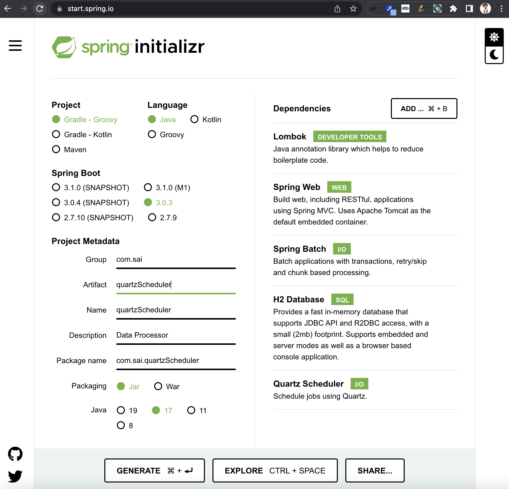 GitHub - SaiAshish9/Quartz-Batch