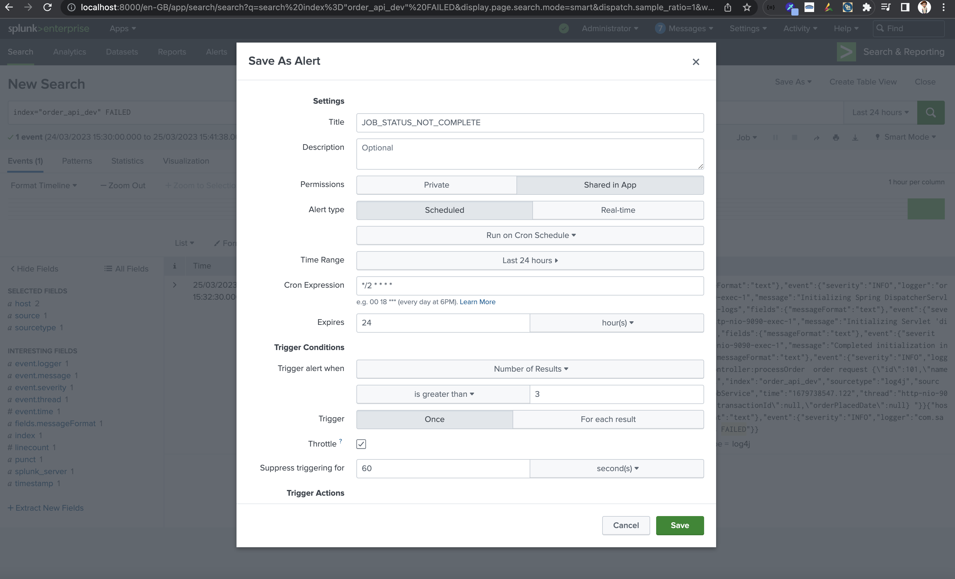 GitHub - SaiAshish9/Splunk-Alerts