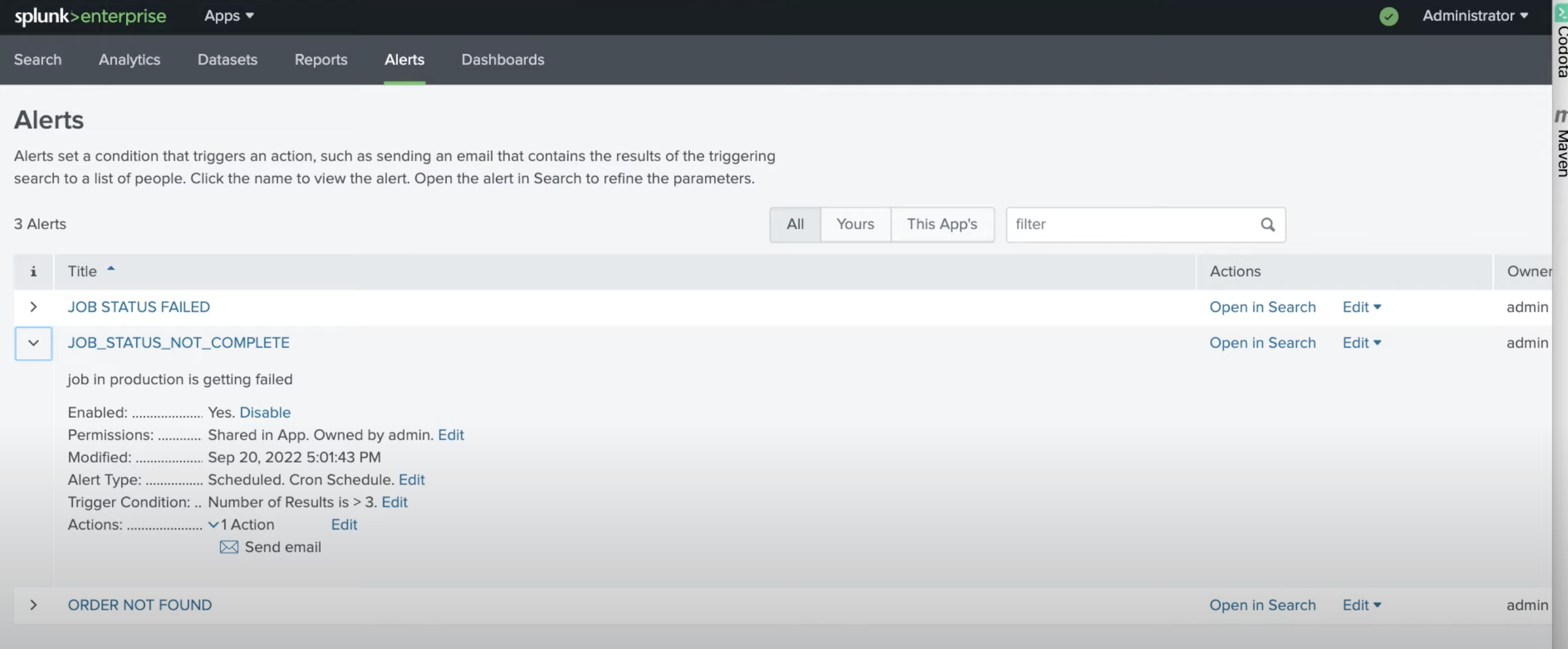 Github Saiashish9splunk Alerts