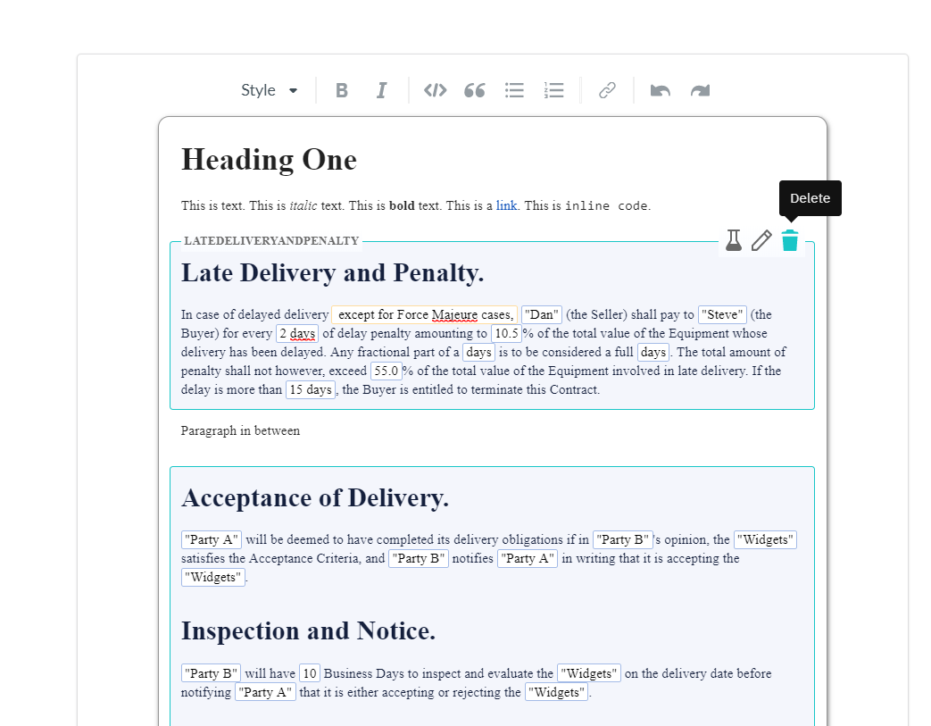 Delete Icon Is Not Functional Currently · Issue 351 · Accordprojectcicero Ui · Github