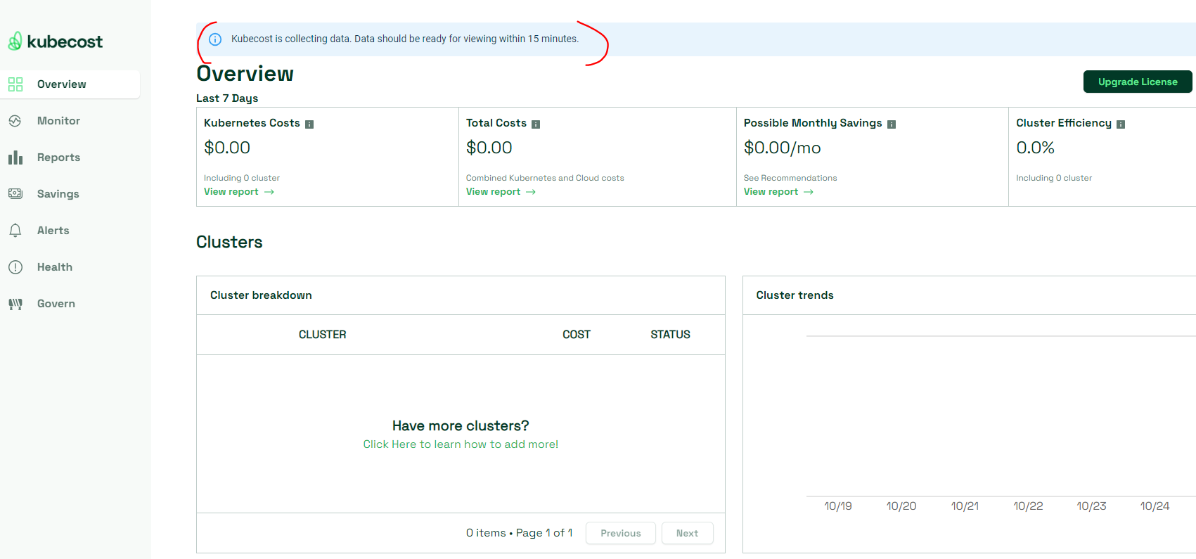 Deployed Kubecost in Azure AKS cluster .But data not loading · Issue #17 · kubecost/features ...
