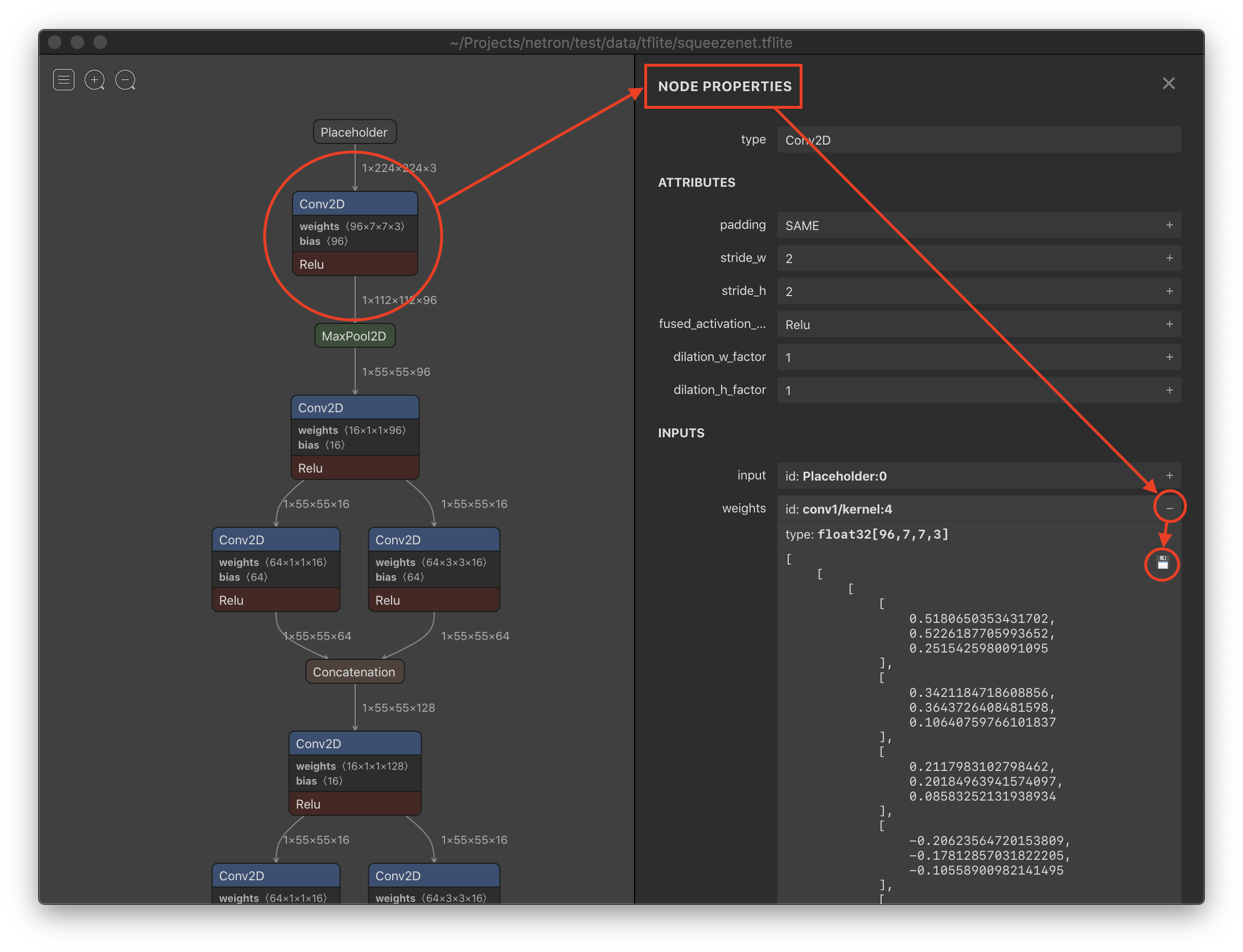 Export Weights · Issue 1152 · Lutzroeder Netron · Github