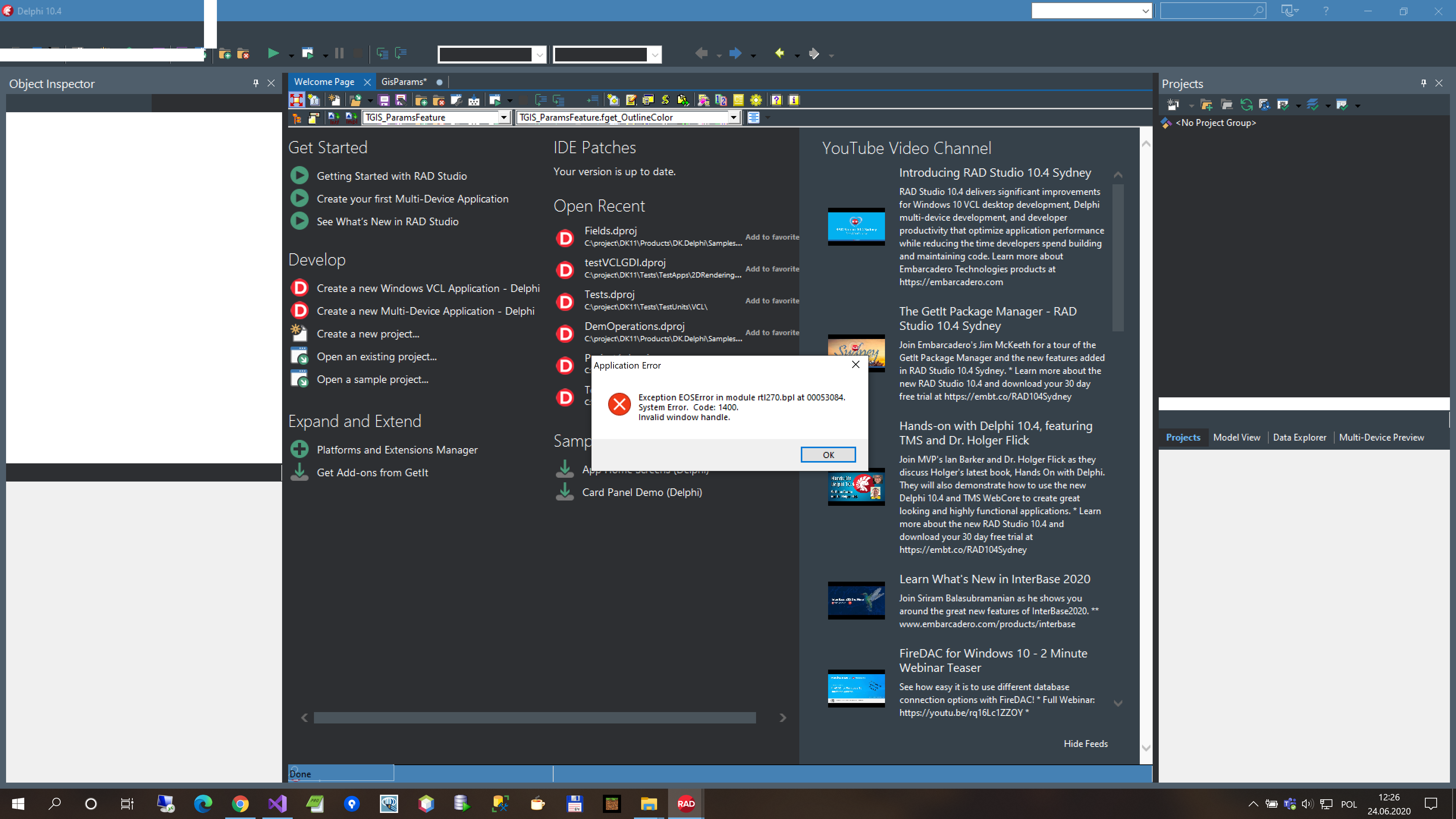 Delphi 10.4 and CnPack 1004 IDE problems · Issue #119 · cnpack/cnwizards · GitHub