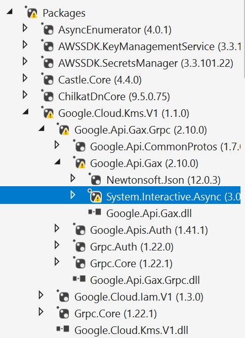 Net Core 31 The Type Iasyncenumerable Exists In Both Systeminteractiveasync And System