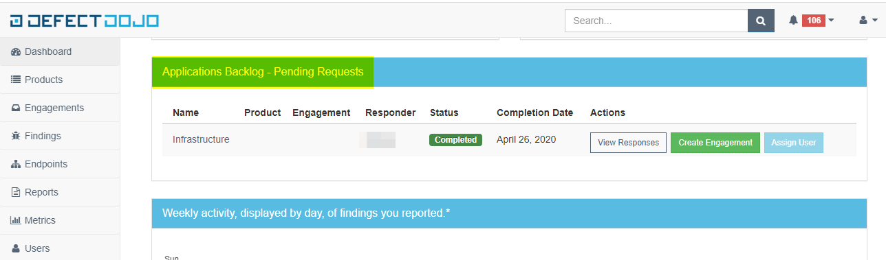 'Survey' -- Modified as 'Questionnaire' · Issue #2271 · DefectDojo/django-DefectDojo · GitHub