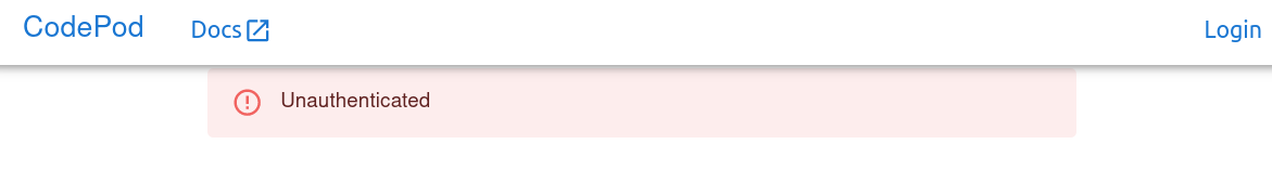 Log In Page By Default For Users Not Logged In · Issue 77 · Codepod Iocodepod · Github