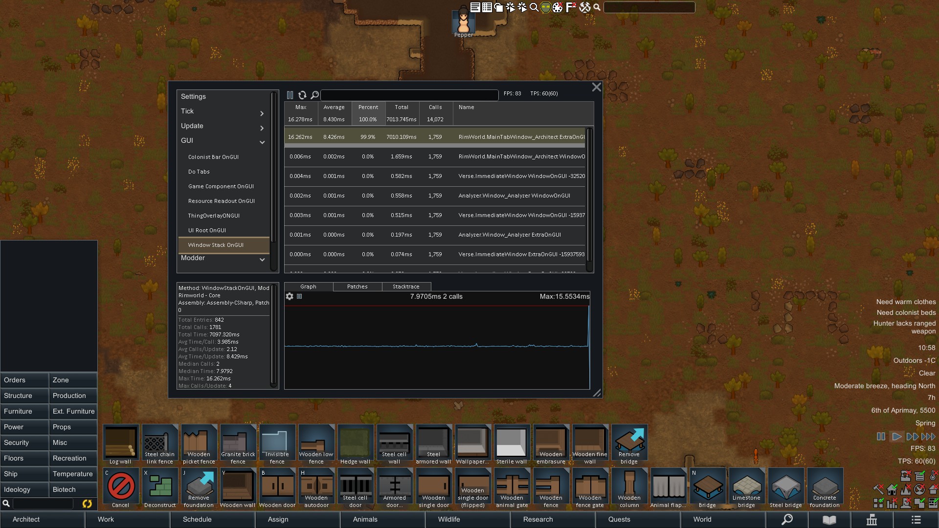 [Bug]: CE causing frame drops on architect menu · Issue #2722 · CombatExtended-Continued ...
