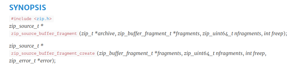 Documentation: normal font in function arguments is hard to read · Issue #139 · nih-at/libzip ...
